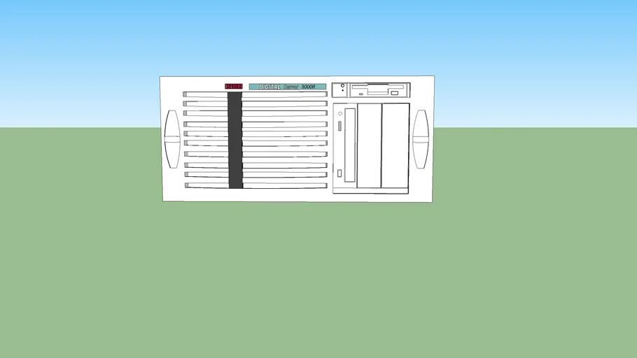 Digital (DEC) Digital server 3000R server | 3D Warehouse
