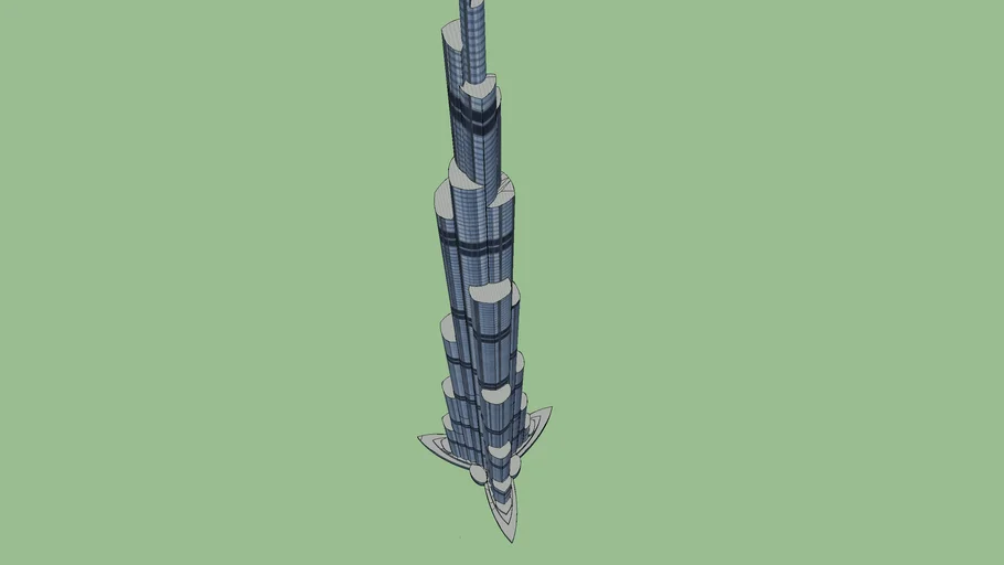 Burj Dubai | 3D Warehouse