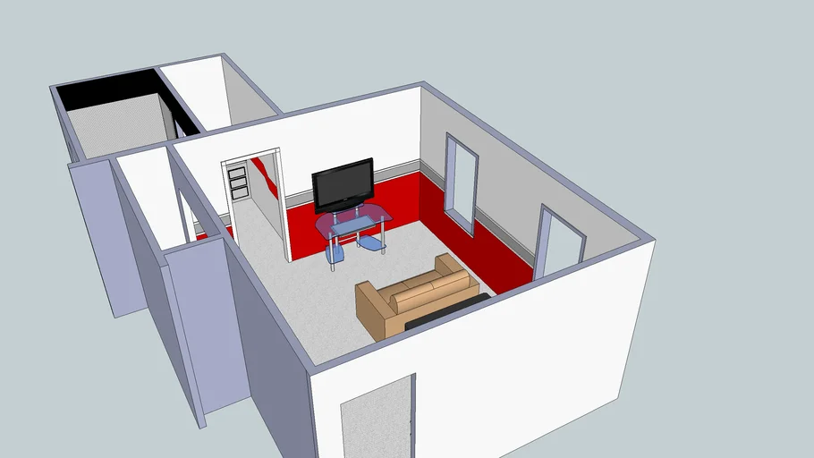 my room not finished | 3D Warehouse