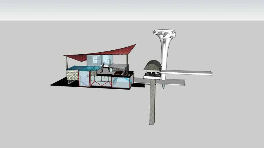 ARCH1101-2014 - EXP3 - z3377917 | 3D Warehouse