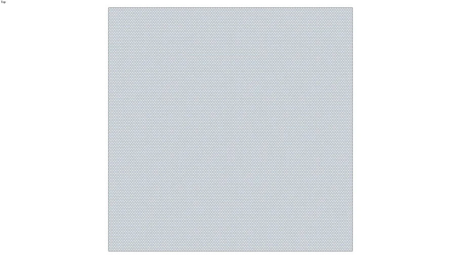 ROCKIT3D Mesh Hexagon RAL5002 | 3D Warehouse