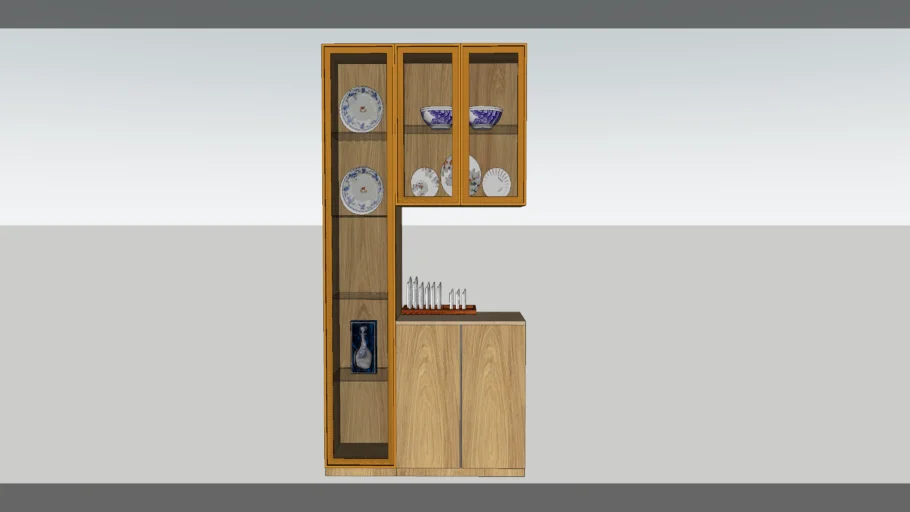 CROCKERY UNIT | 3D Warehouse