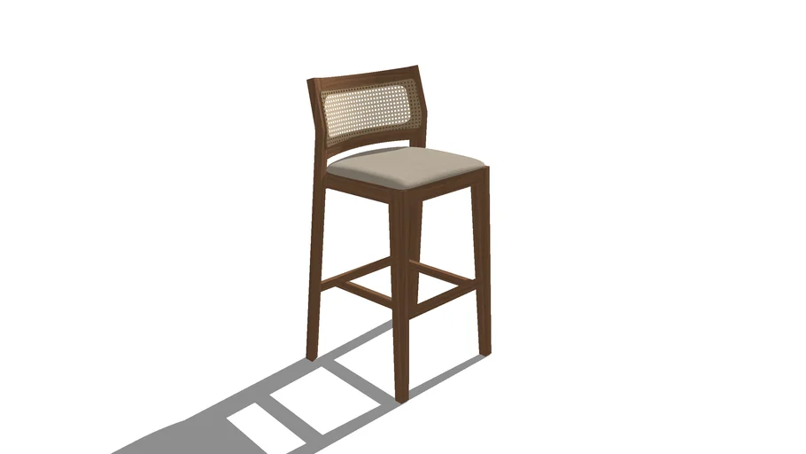 Banqueta Mad Palha | 3D Warehouse