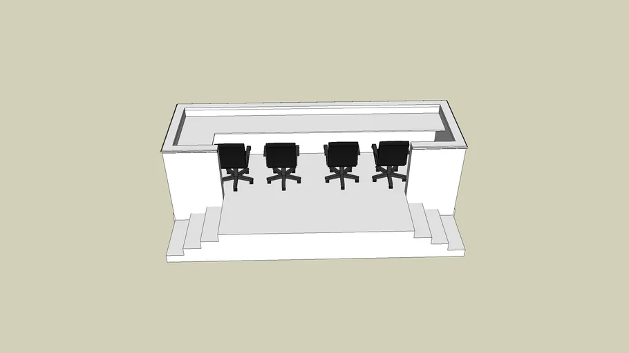 EMPTY CONTROL BOOTH | 3D Warehouse