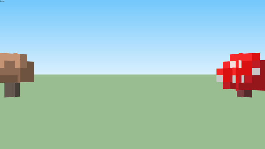 Minecraft Mushrooms by Zapperier | 3D Warehouse