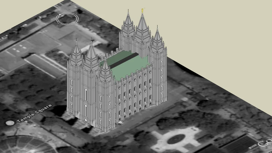 Salt Lake LDS Temple | 3D Warehouse