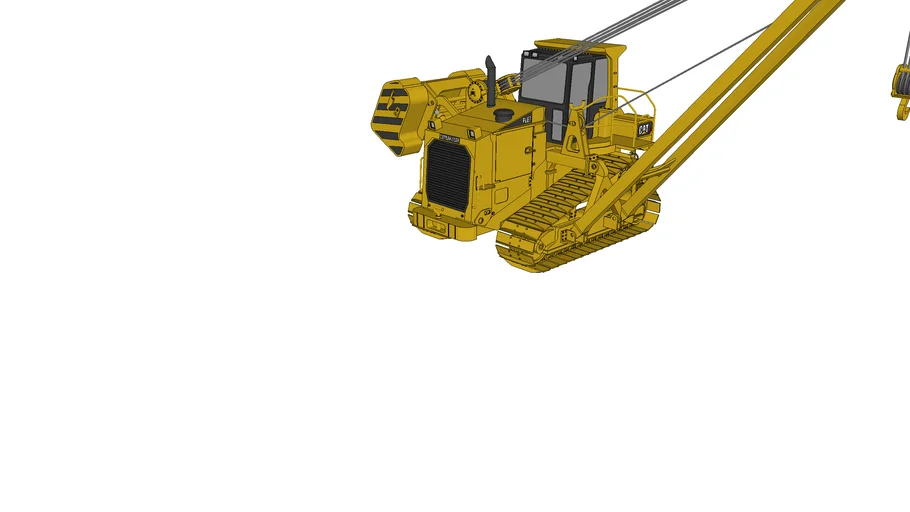 Pipelayer cat PL87 | 3D Warehouse