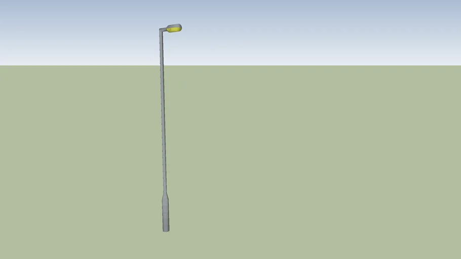 6m Lamp Column | 3D Warehouse