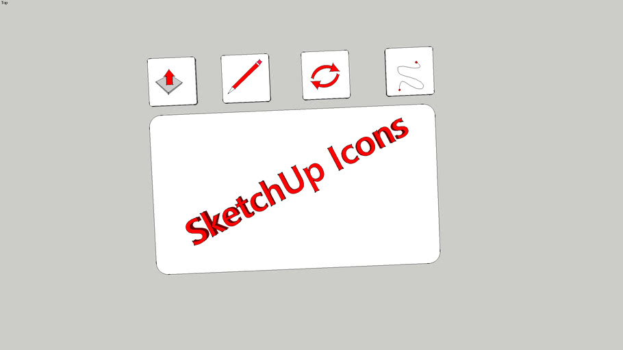 4 SketchUp Icons | 3D Warehouse