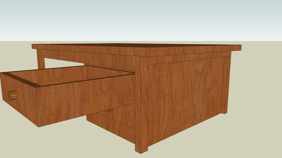 Office desk | 3D Warehouse