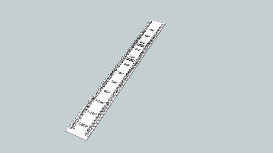 Addressing Ruler | 3D Warehouse