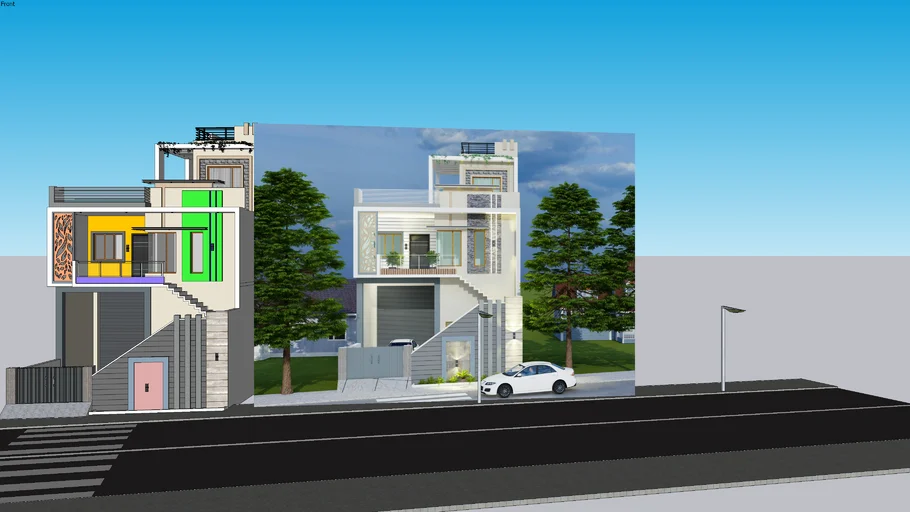 3D HOUSE PLAN | 3D Warehouse