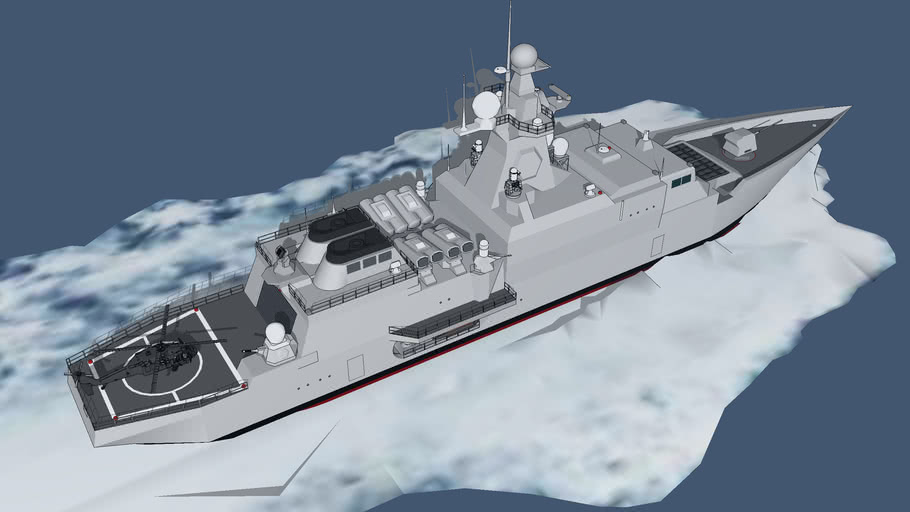 USSN- LITTORAL COMBAT SHIP | 3D Warehouse