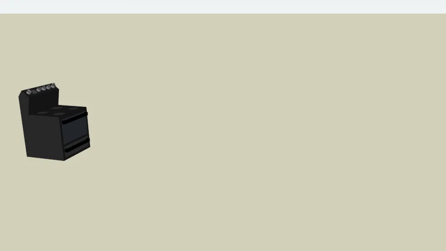 STOVE | 3D Warehouse