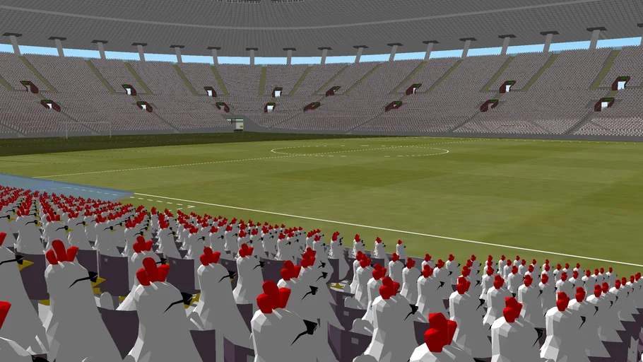 Estádio With Chicken/ Genison | 3D Warehouse