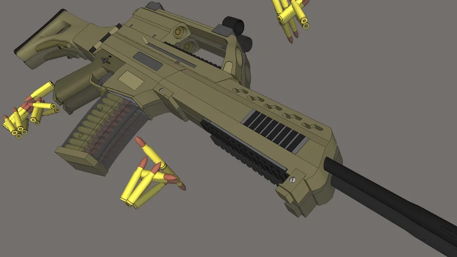 FX-05 Fusil Mexicano | 3D Warehouse