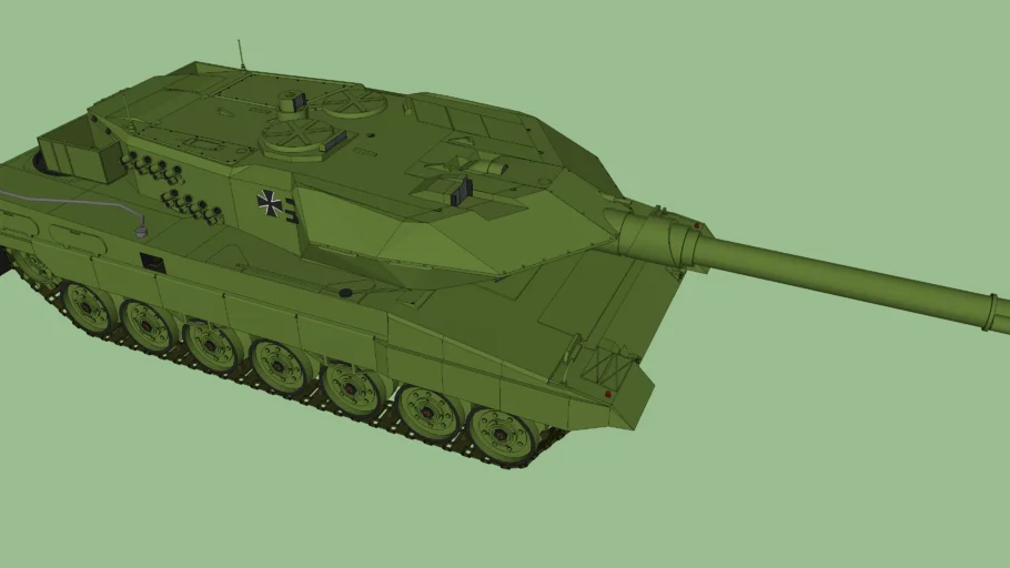 Leopard 2 A-6 | 3D Warehouse