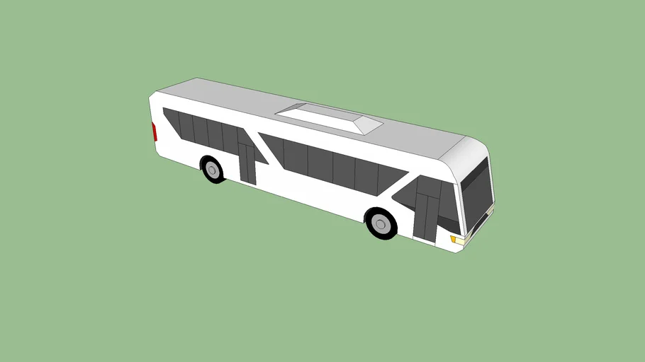 Large City Bus | 3D Warehouse