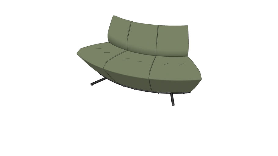 Round Soft Seating | 3D Warehouse
