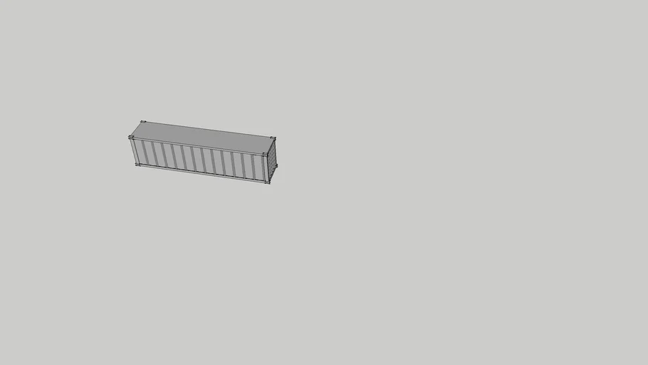 Mini Container Box Seat 2 | 3D Warehouse