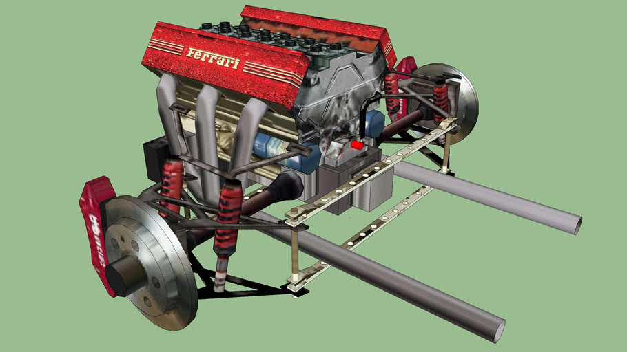 engine car | 3D Warehouse