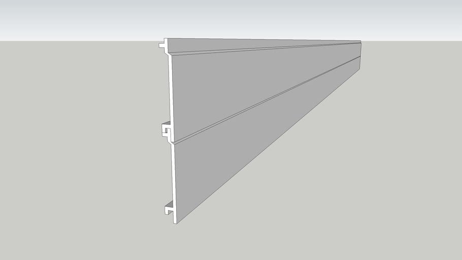 WPC Composite Wall Cladding | 3D Warehouse