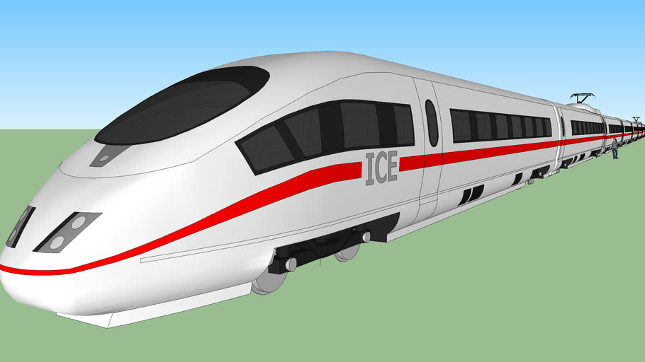 Siemens Velaro ICE 3 German high speed train | 3D Warehouse