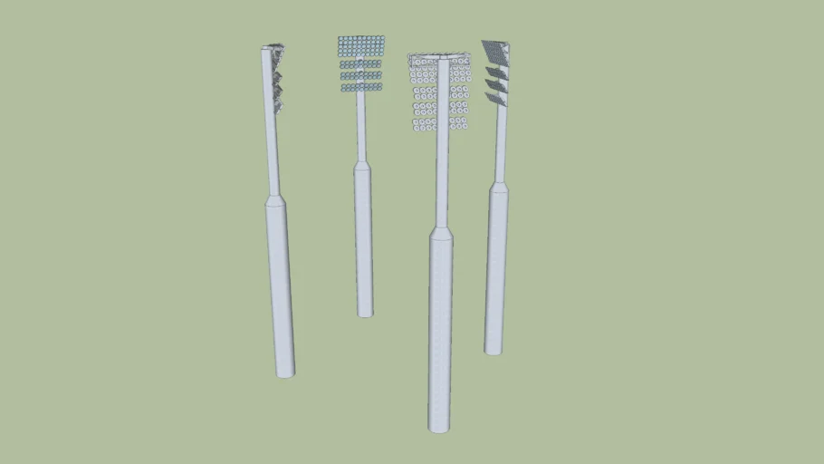 Flood lights. | 3D Warehouse