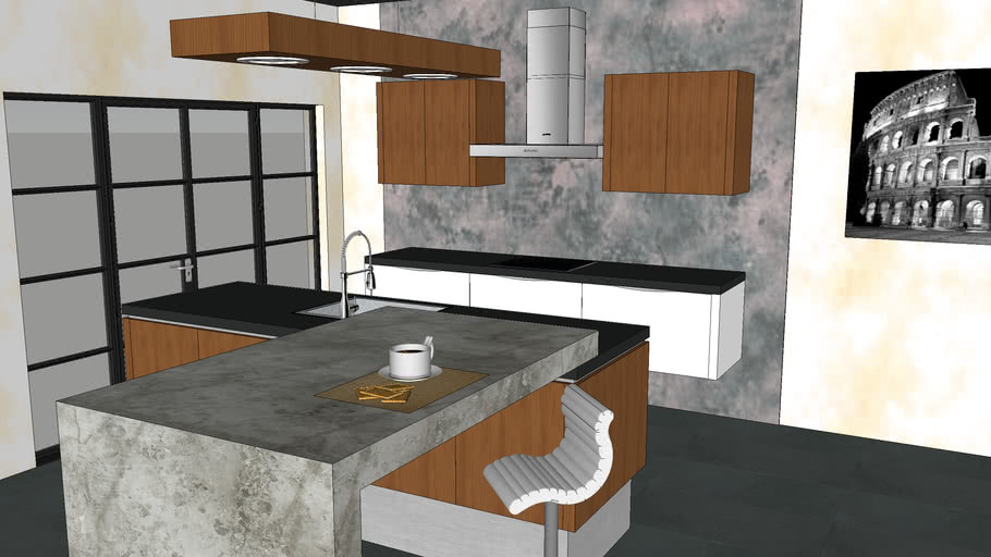 Modern Kitchen Lighting | 3D Warehouse
