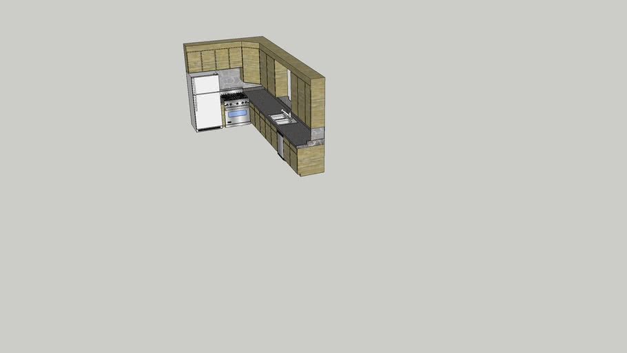 Corner Kitchen | 3D Warehouse