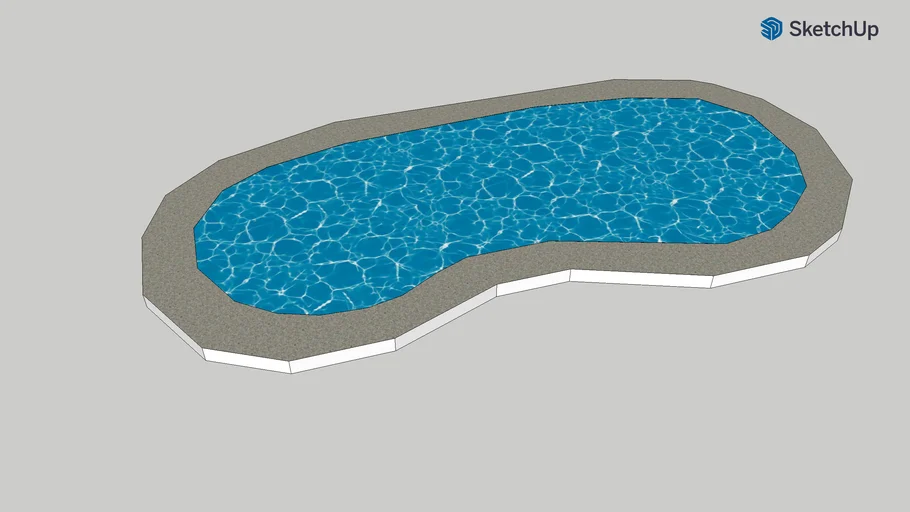 piscina de tamaño | 3D Warehouse