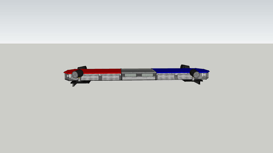 Code 3 RX2700 lightbar | 3D Warehouse