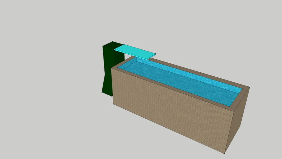 Diving Pool (small) | 3D Warehouse
