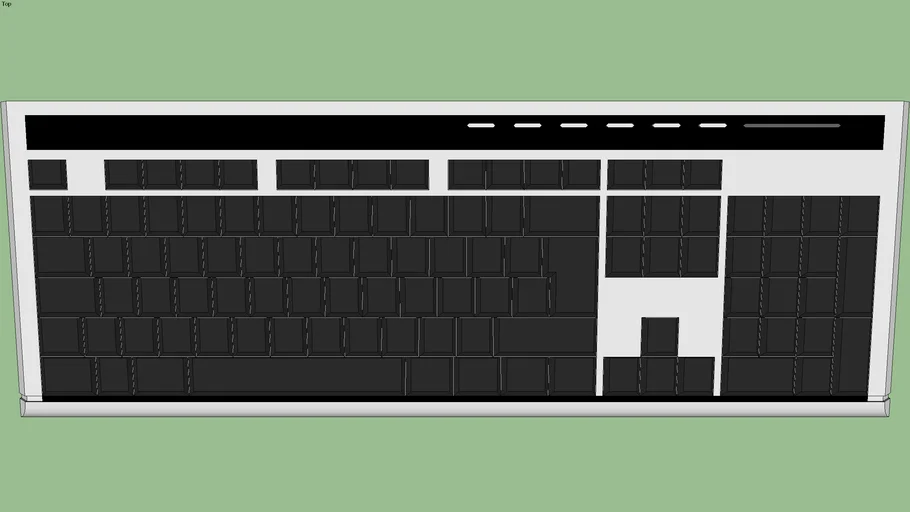 Logitech UltraX Premium Keyboard | 3D Warehouse