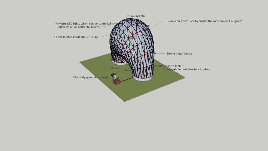 Vertical Farm | 3D Warehouse