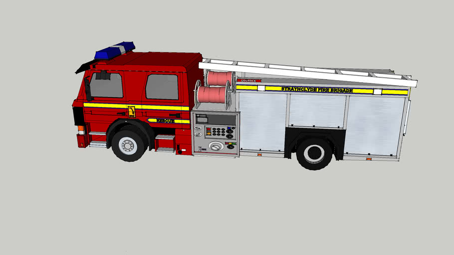 scania 93m | 3D Warehouse