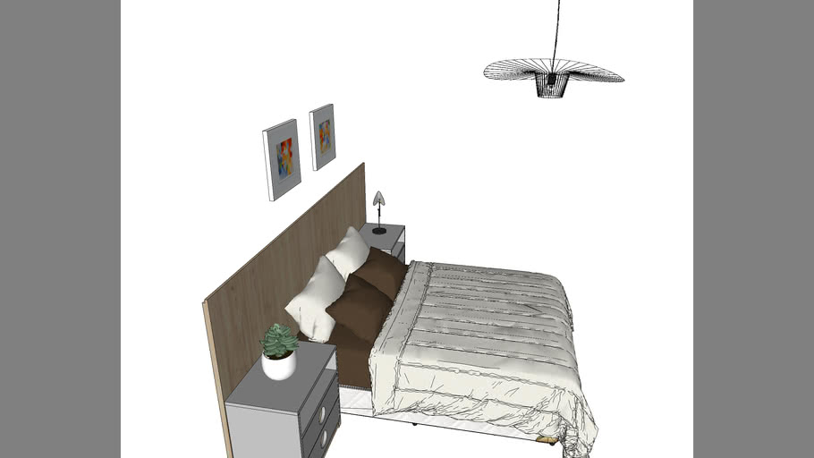 Quarto casal | 3D Warehouse