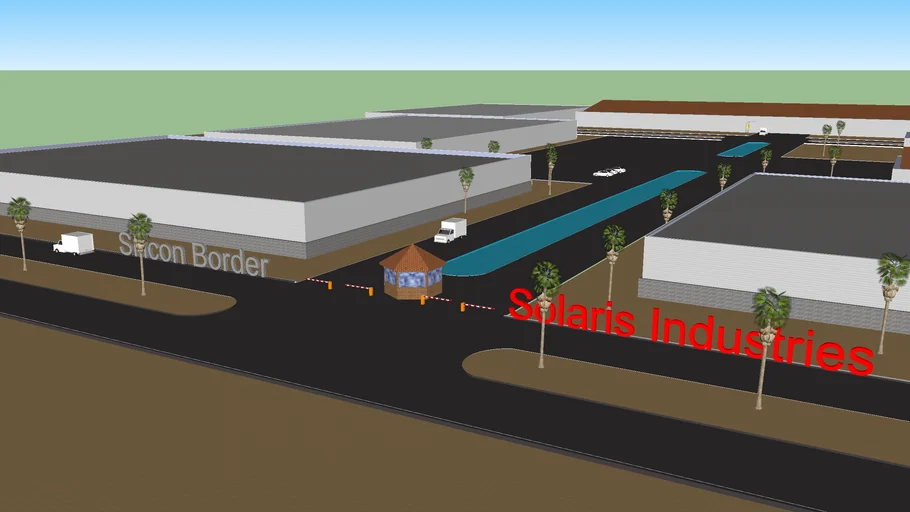 Solarium Industries - Silicon Border Mexicali | 3D Warehouse