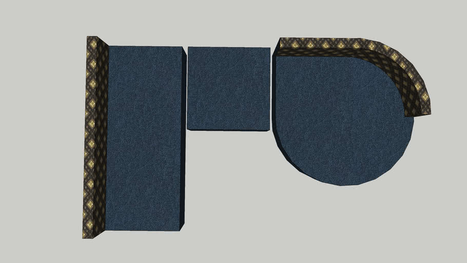 round sofa | 3D Warehouse