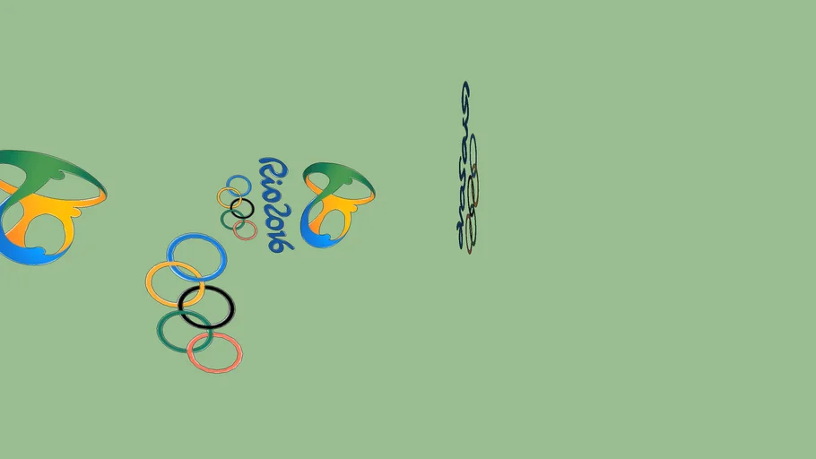 Slogan RIO 2016 | 3D Warehouse