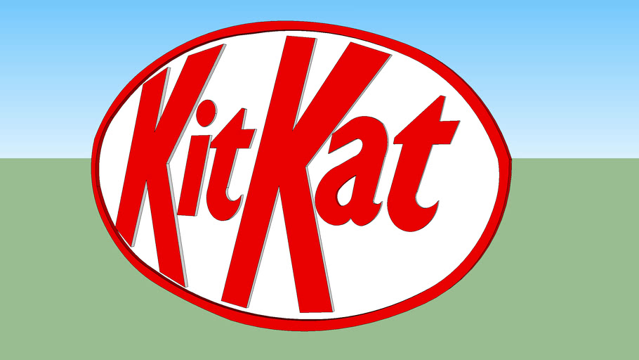 Kit Kat logo | 3D Warehouse