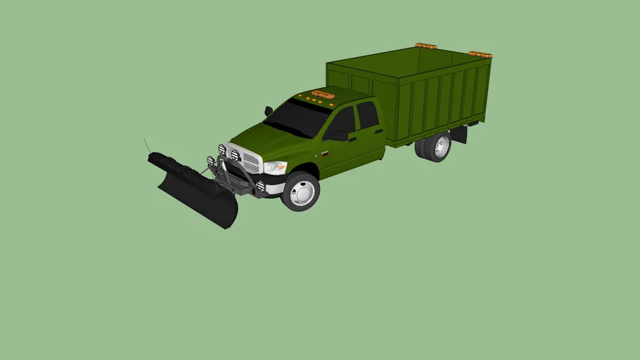 dodge tree truck | 3D Warehouse