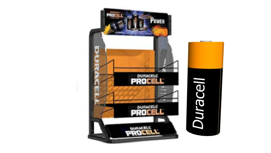 Duracell Battery | 3D Warehouse