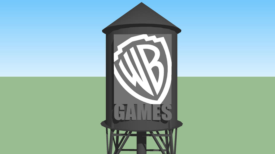 WB Games Water Tower | 3D Warehouse