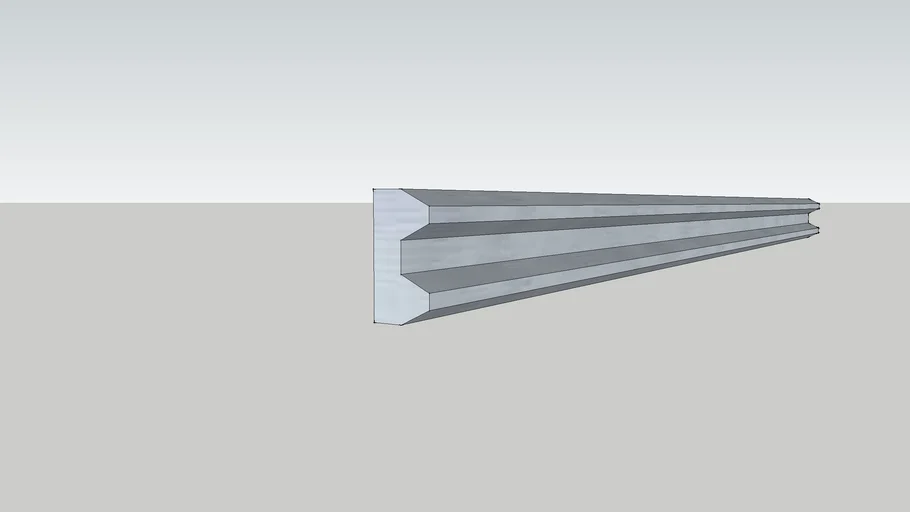 12' Guard Rail | 3D Warehouse