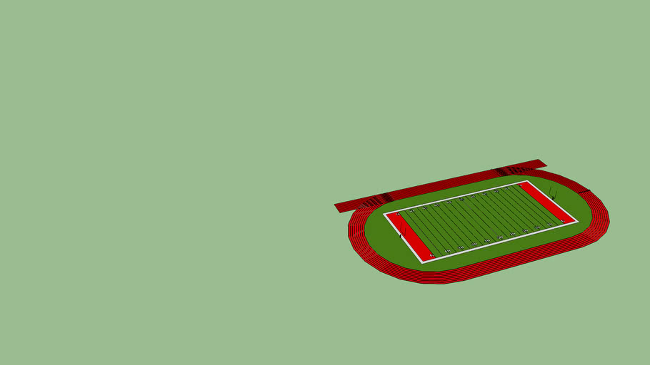 Football Field | 3D Warehouse