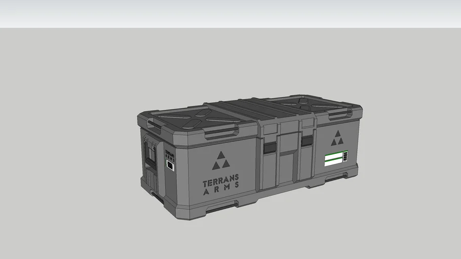 Weapon box (future) | 3D Warehouse
