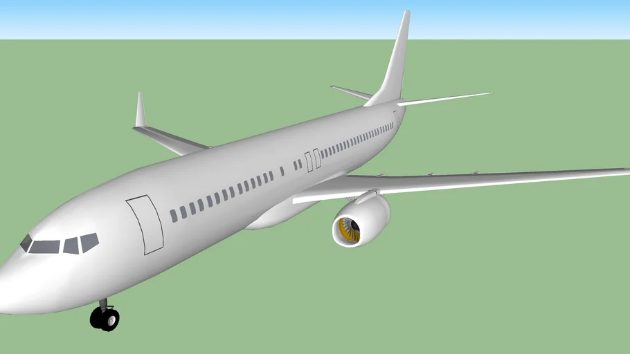 Boeing 737-800 (IMPROVED) | 3D Warehouse