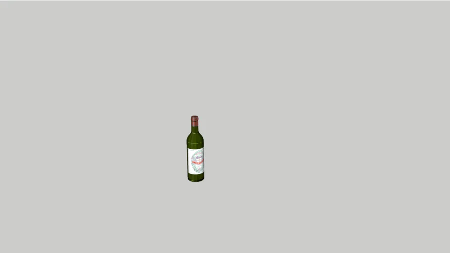 wine bottle | 3D Warehouse