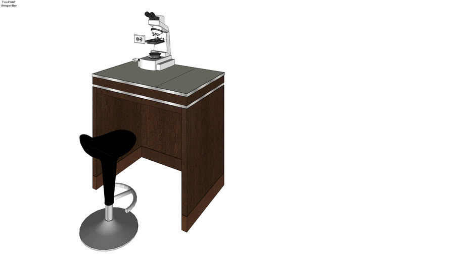 LABORATORY TABLE with chair | 3D Warehouse